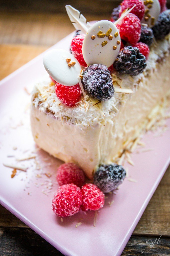 Coconut cake recipe, a perfect gluten free semifreddo!