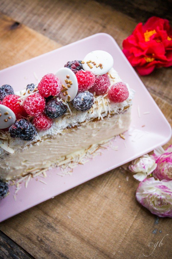 Coconut cake recipe, a perfect gluten free semifreddo!